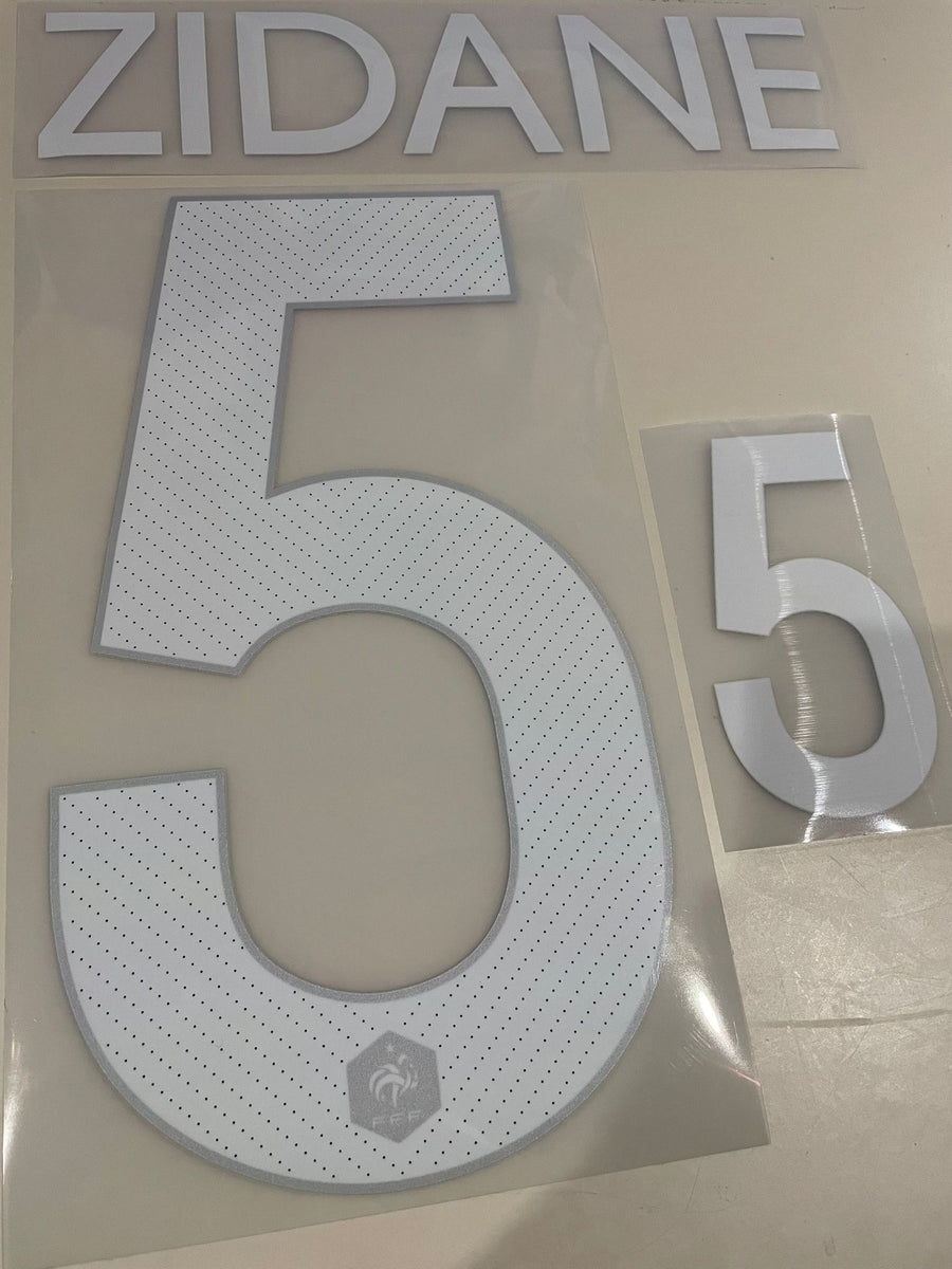 Zidane 2014 - Away - Name Set – golaçokits